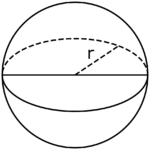 Klot volym kalkylator » Räknare för klotets volym och area