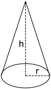 Kon volym och mantelyta